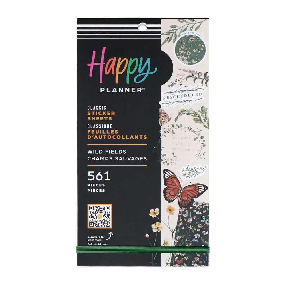 Wild Fields - Value Pack Stickers – Happy Planner