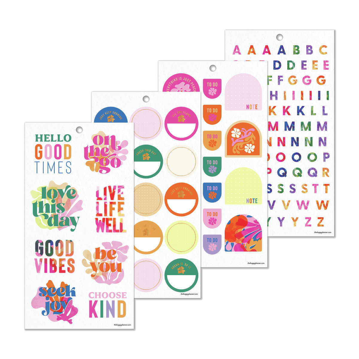 Vivid Tropics - Value Pack Stickers – Happy Planner