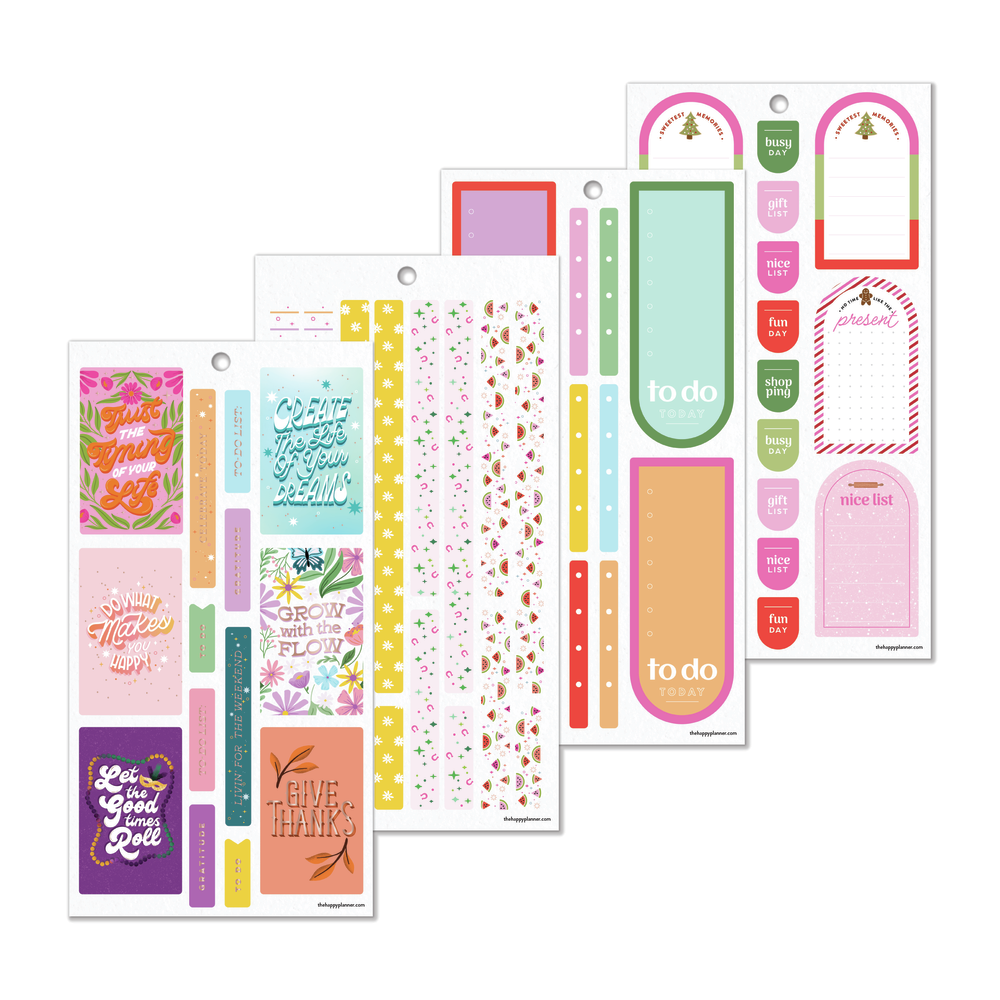 Seasons of Joy - Value Pack Stickers – Happy Planner
