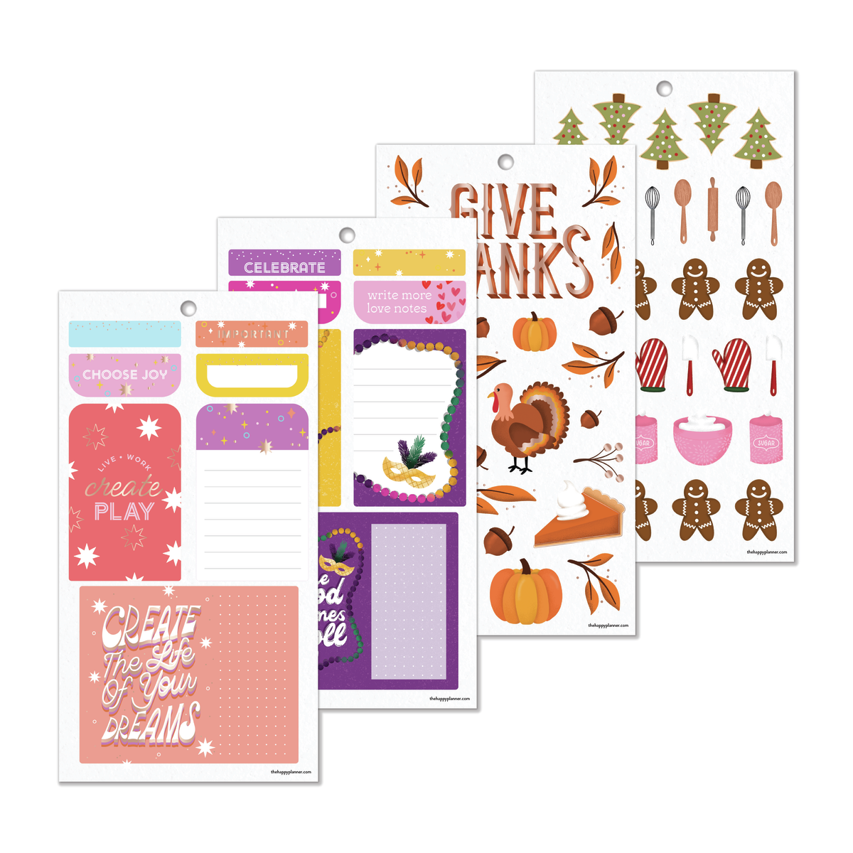 Seasons of Joy - Value Pack Stickers - Big – Happy Planner