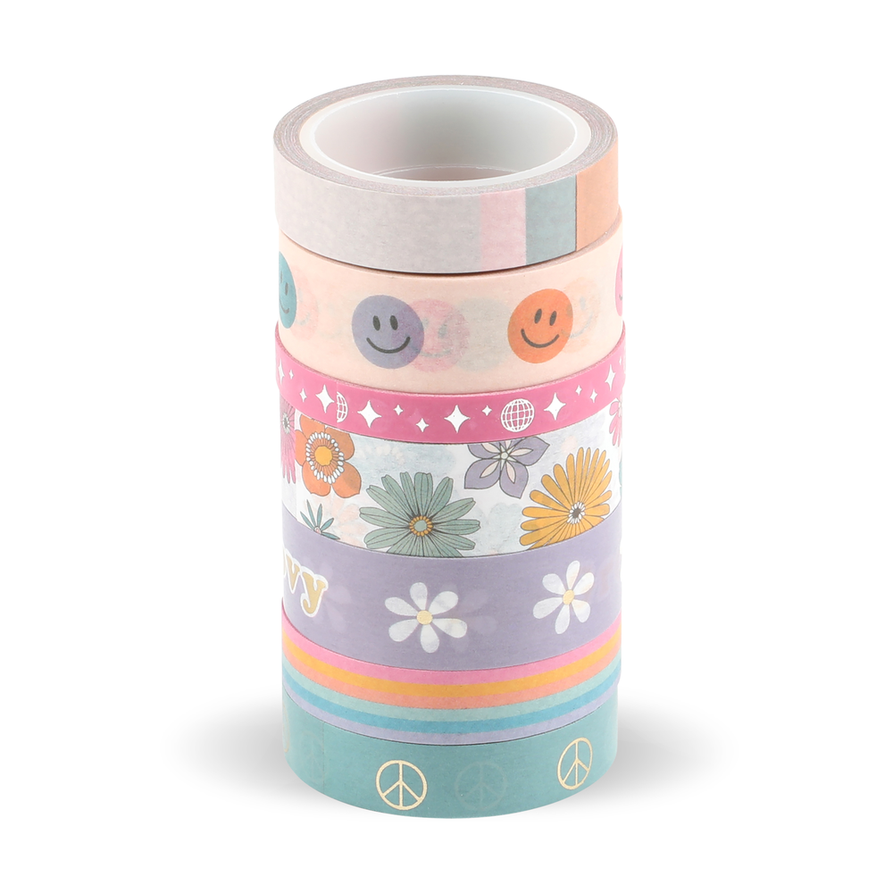 Decades 70s - Washi Tape - 7 Pack – Happy Planner
