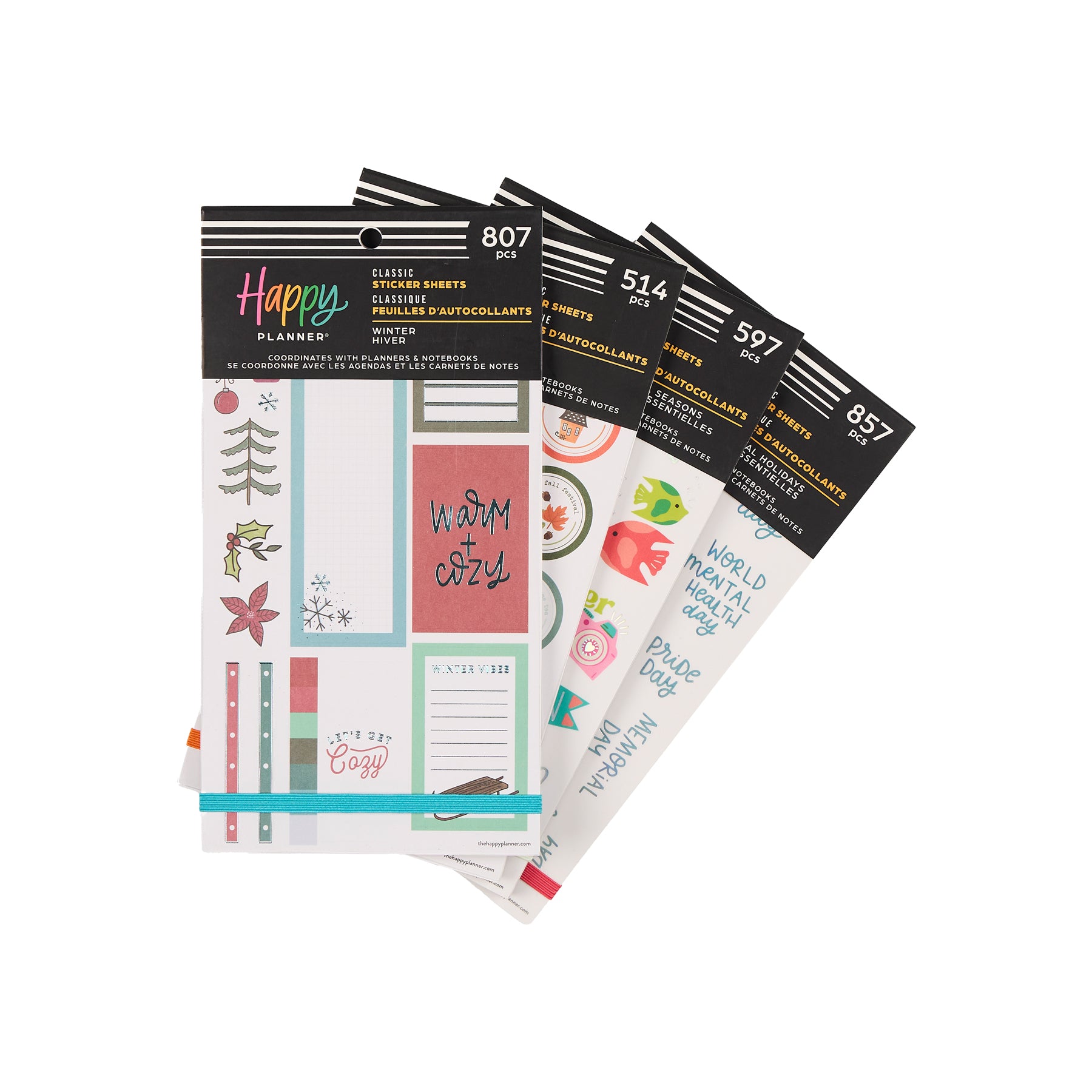 Ultimate Seasonal Sticker Bundle - 4 Sticker Books – Happy Planner