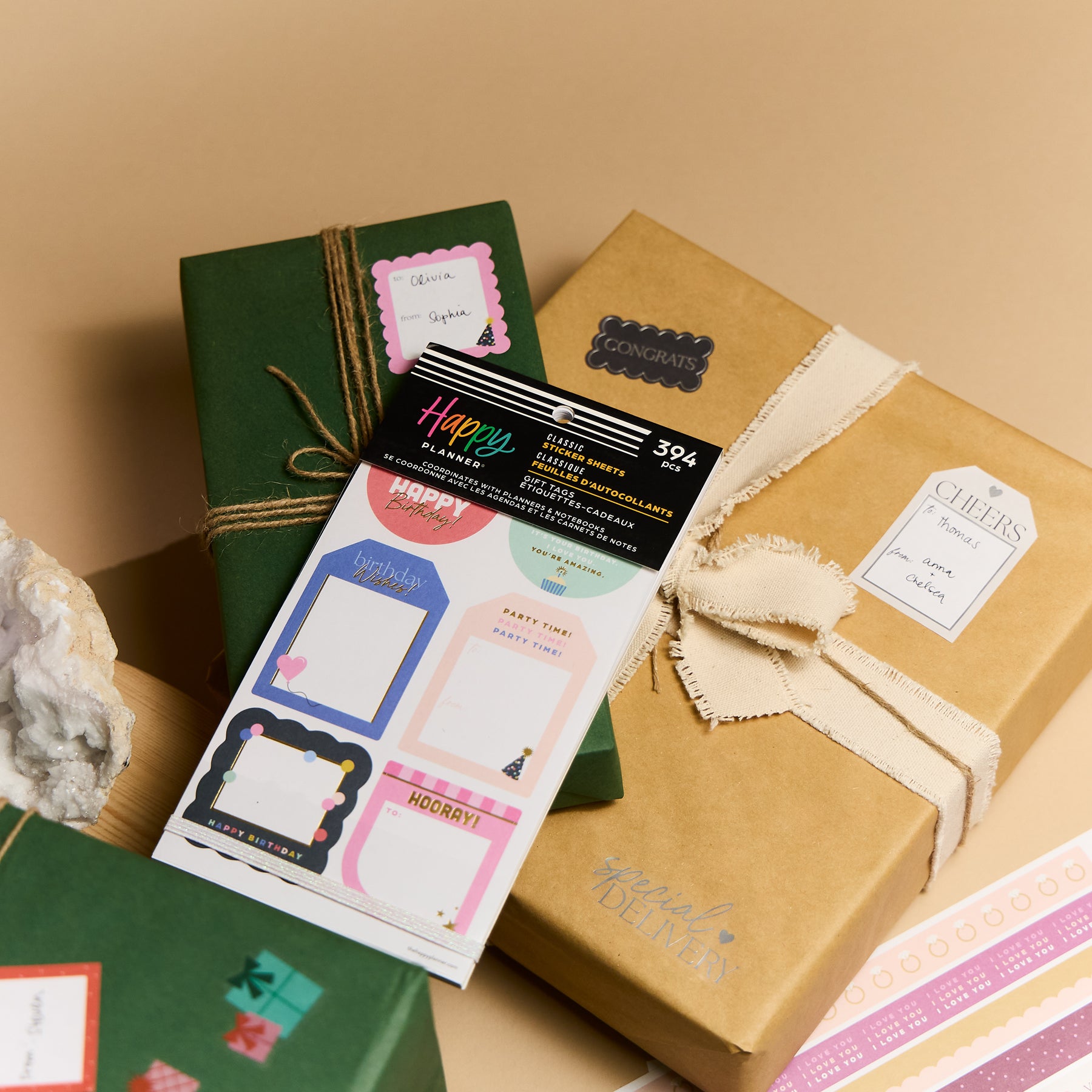Seasonal Gift Tags - Value Pack Stickers – Happy Planner