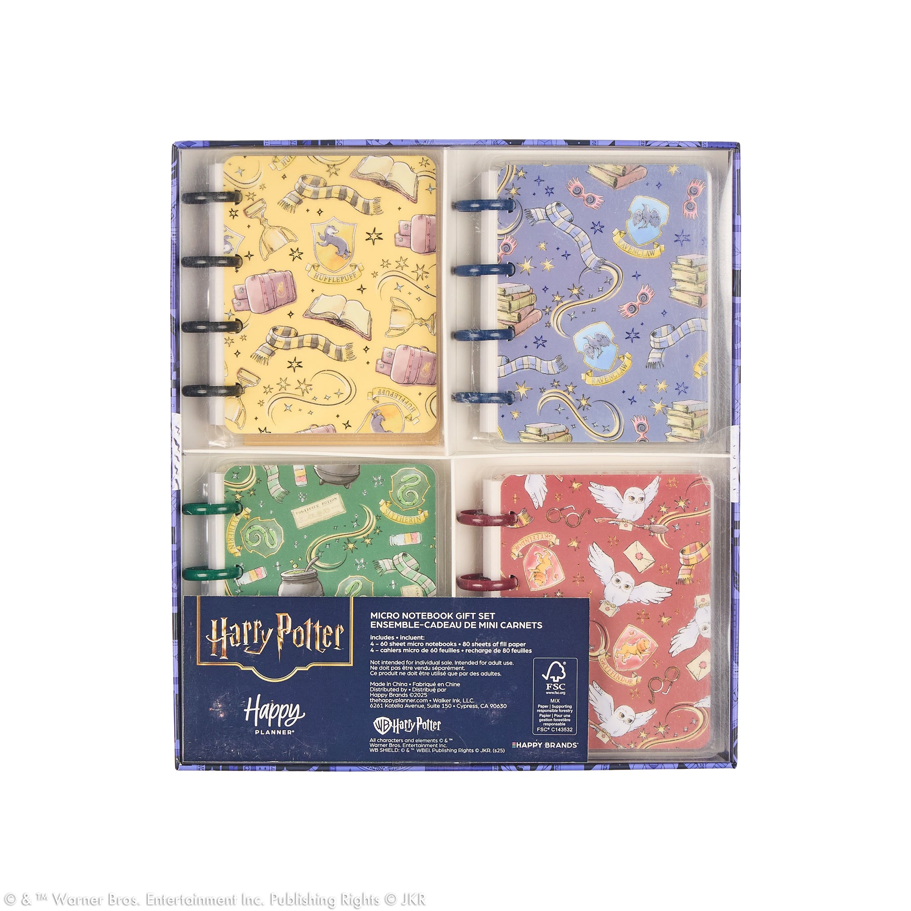 Harry Potter - Micro Notebook Gift Set – Happy Planner
