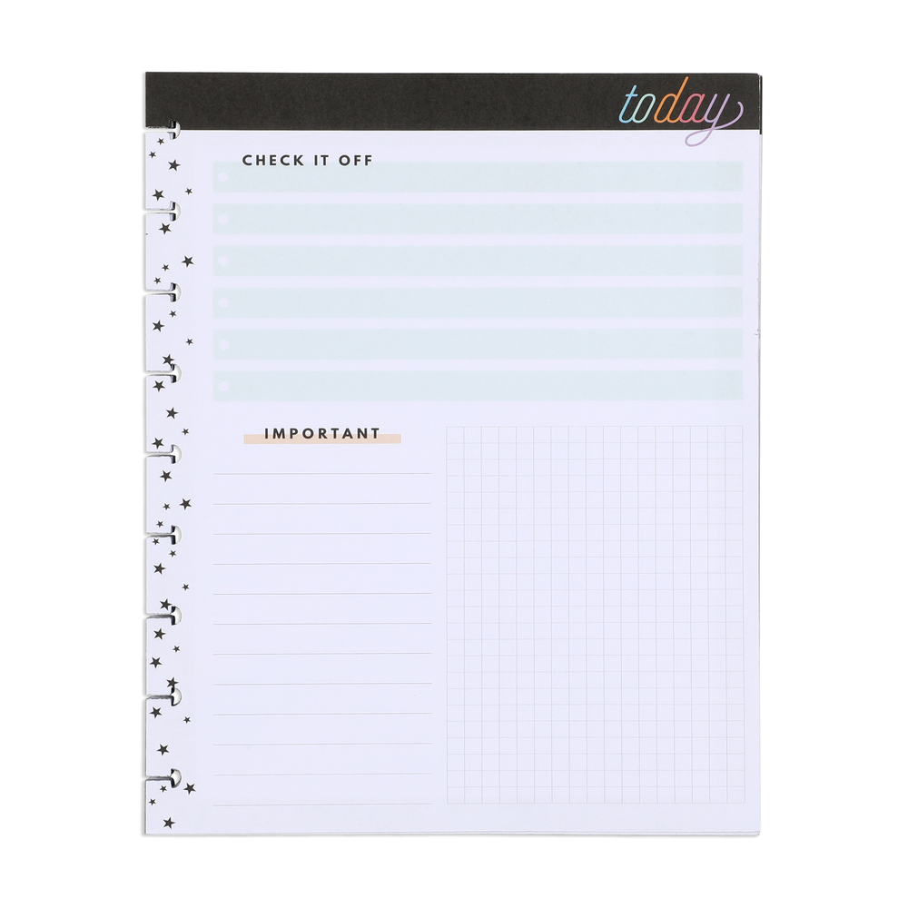 Planner Filler Pages | Today's Notes Classic Paper | The Happy Planner