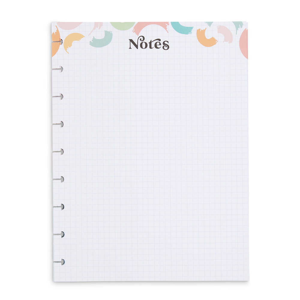 Everyday Colorful Notes Classic Filler Paper - 40 Sheets – Happy Planner