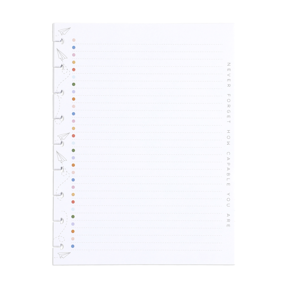 Teacher Notes - Bullet List Classic Filler Paper - 40 Sheets – Happy ...