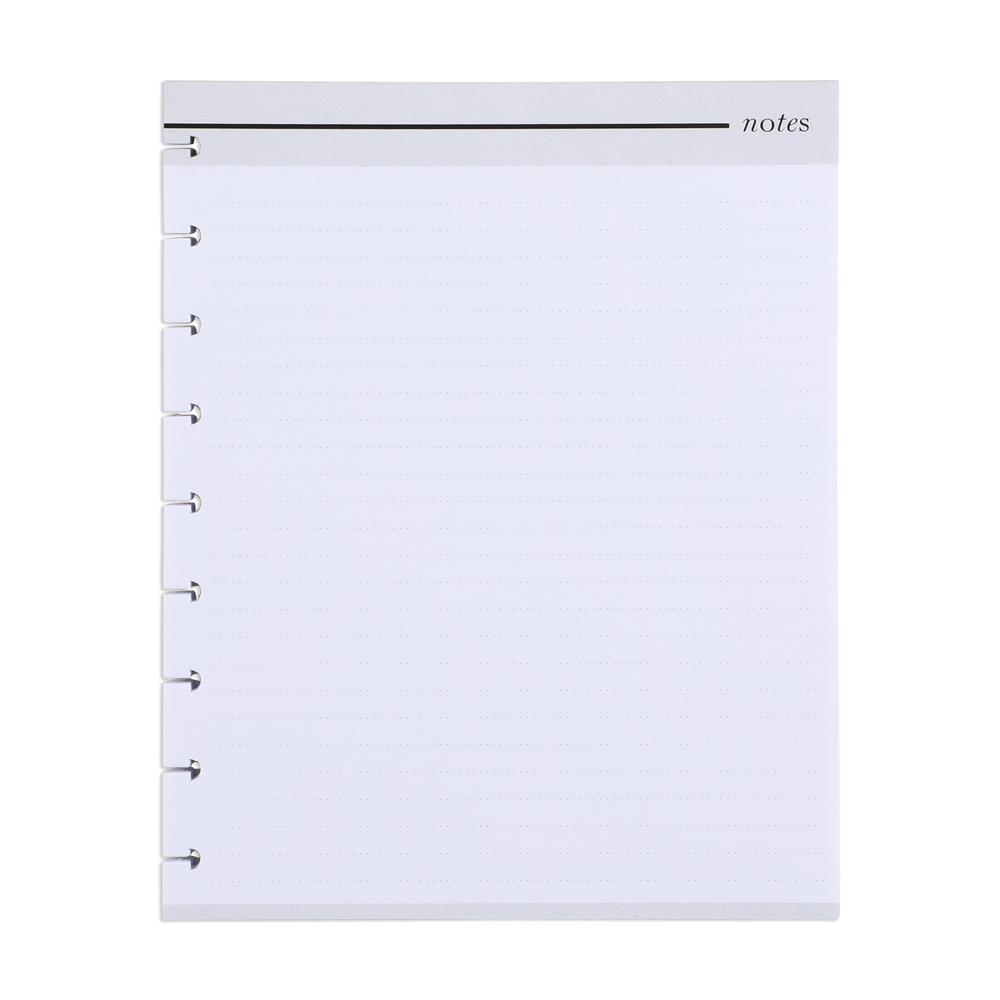 Work + Life Metropolitan - Dotted Lined Classic Filler Paper - 60 Shee ...