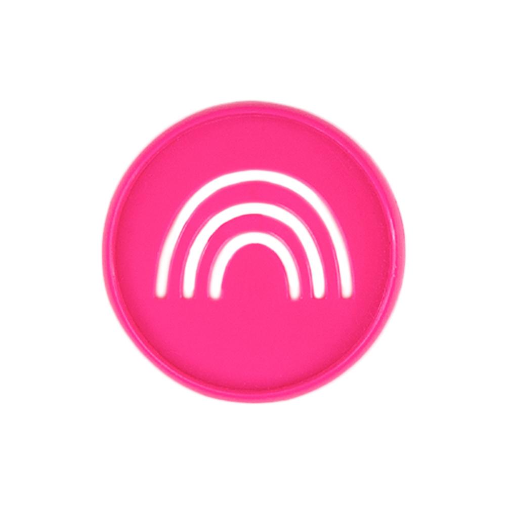 Rainbow Cutout Medium Disc Set - Bright Pink – Happy Planner