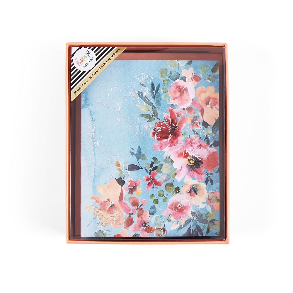 Elegant Florals Note Cards – Happy Planner