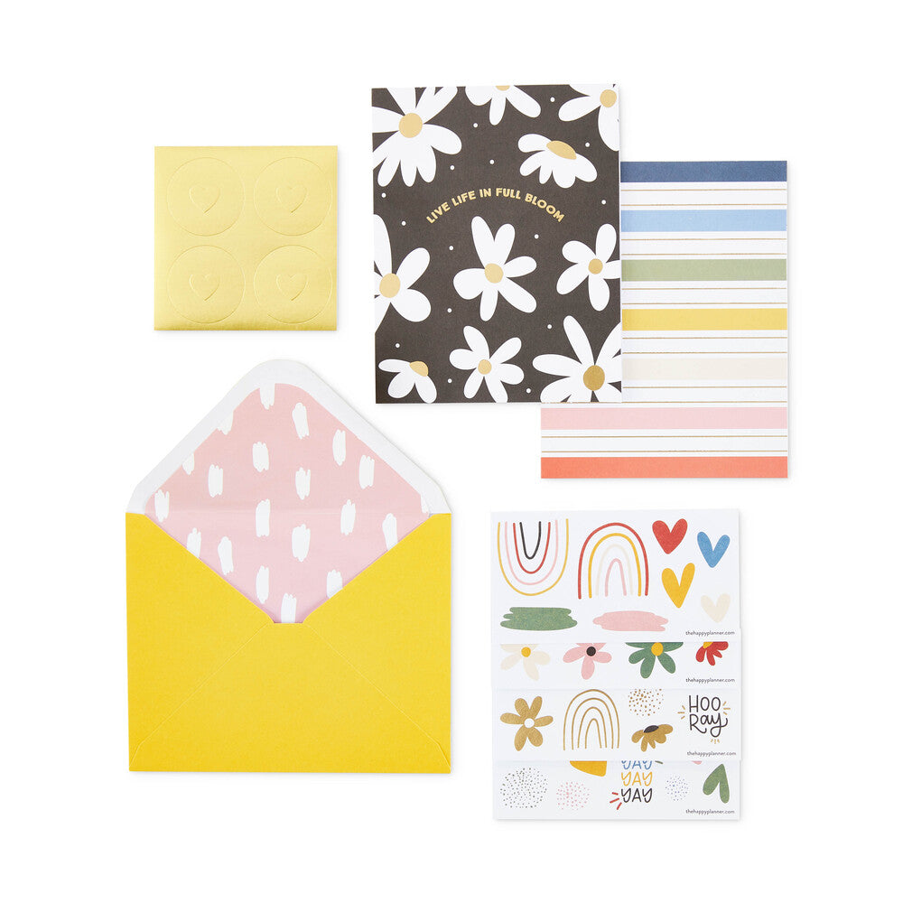 Oh Happy Day Note Card Set + Stickers – Happy Planner