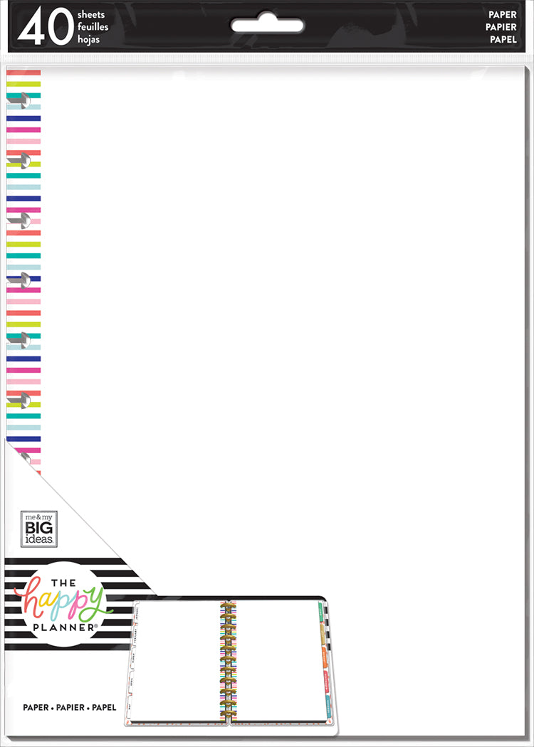 BIG Note Paper - Blank – Happy Planner