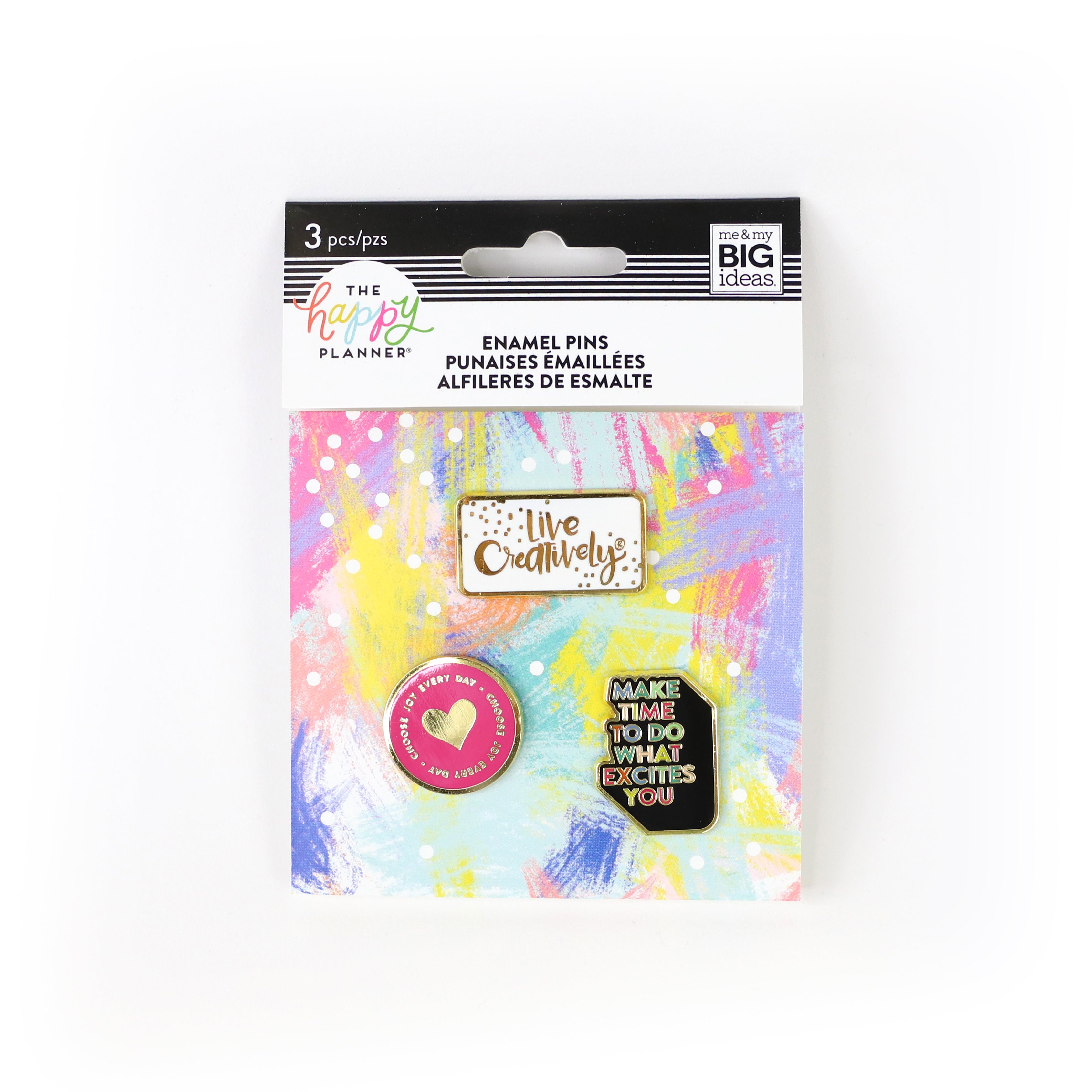 Live Creatively Enamel Pins – Happy Planner