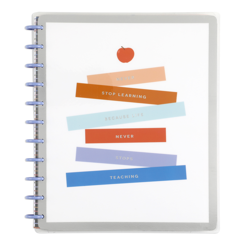 Teacher Notes - Dotted Lined Big Notebook - 60 Sheets – Happy Planner