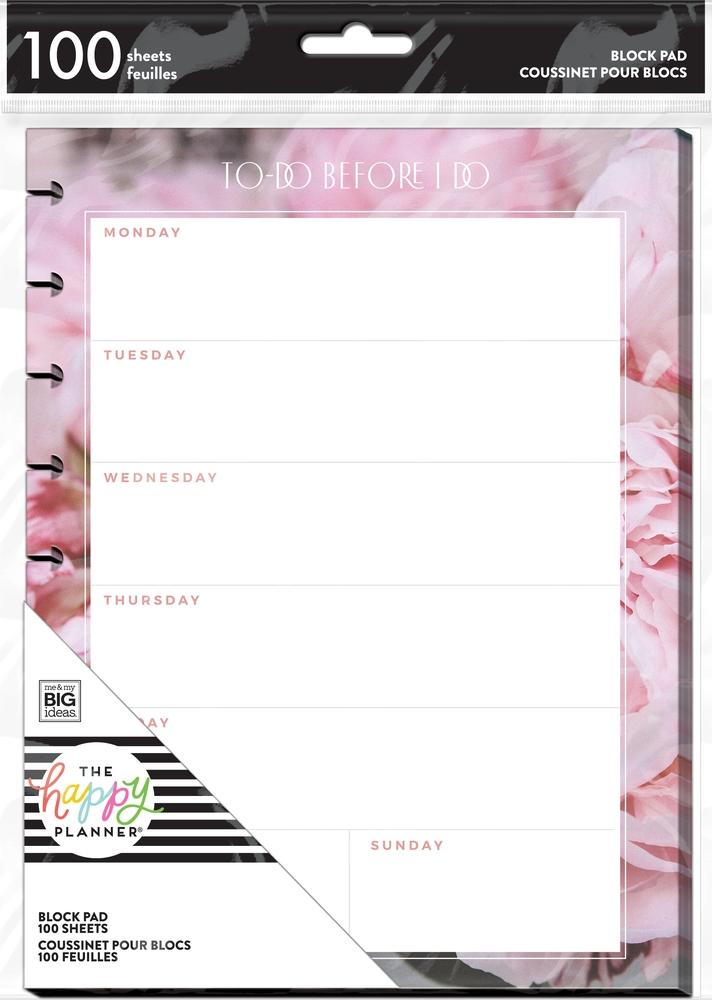 Block Paper Pad - Wedding – Happy Planner