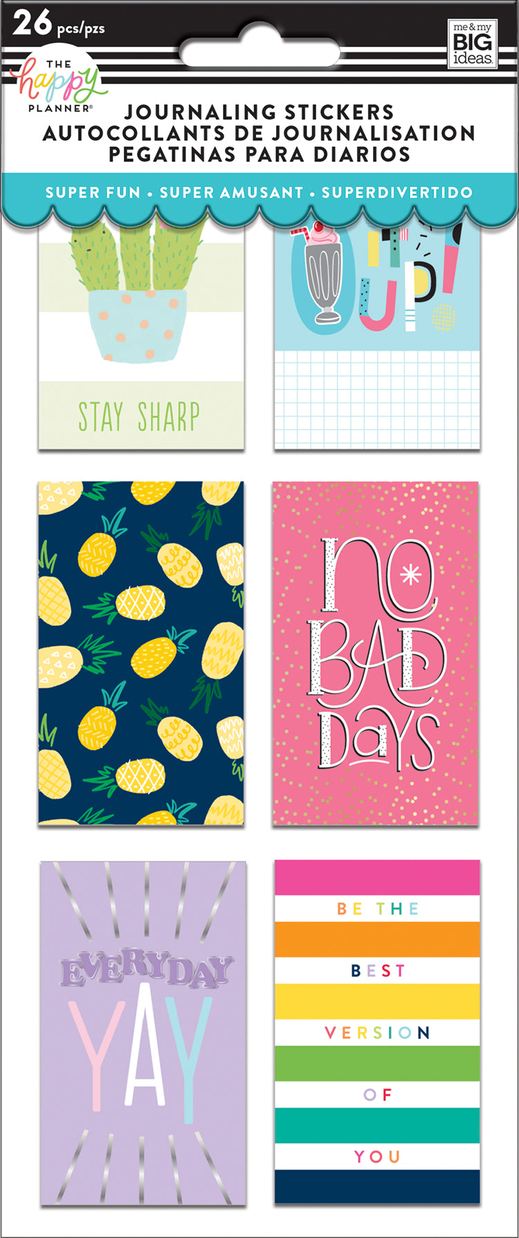 Journaling (Flip) Stickers - Super Fun – Happy Planner