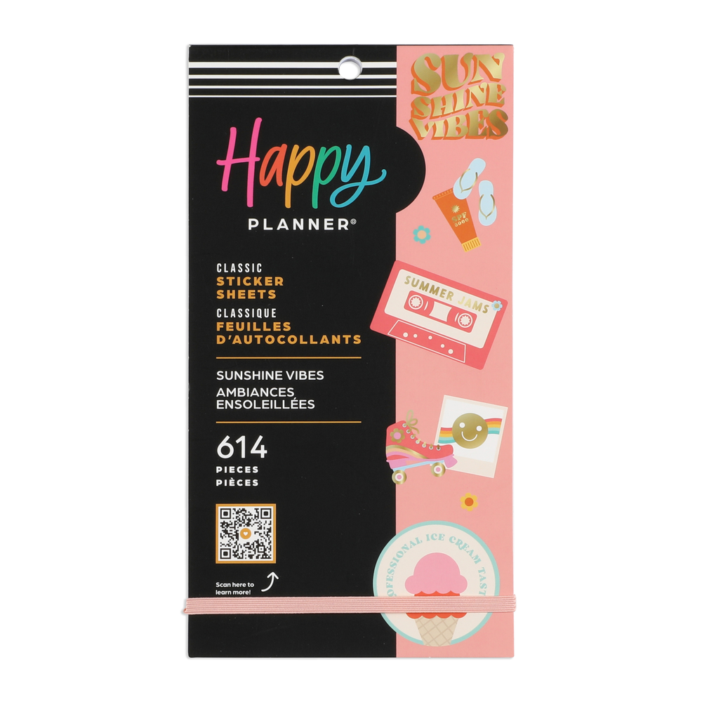 Sunshine Vibes - Value Pack Stickers – The Happy Planner